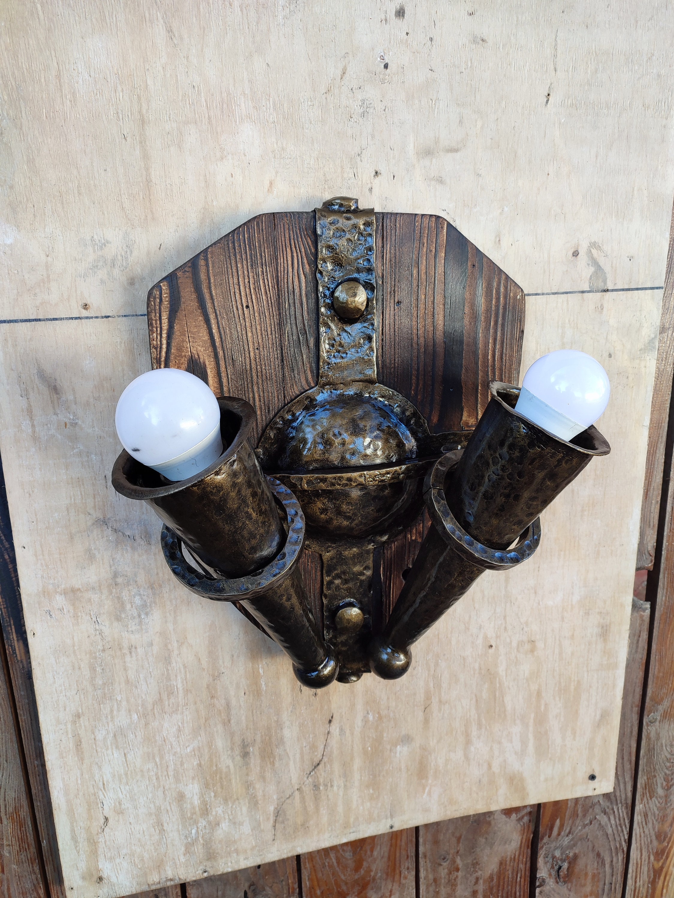 Viking Lamp, Medieval Lamp, Viking Shield, Cave Lamp, Father's Day Gift ...