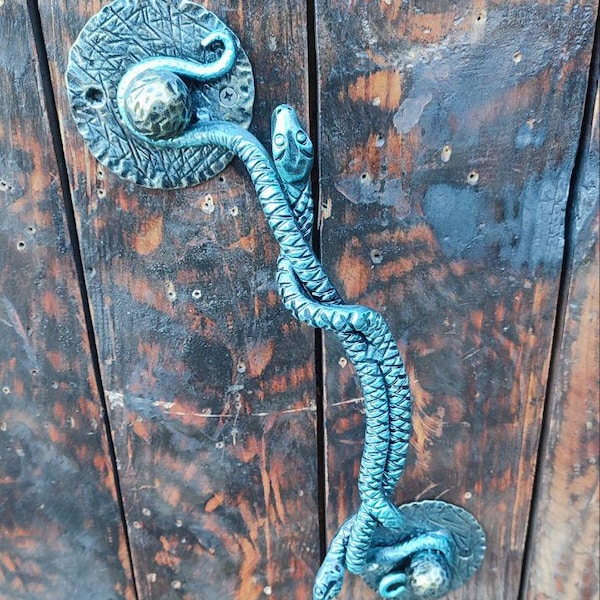 Snake Door Handle - Etsy