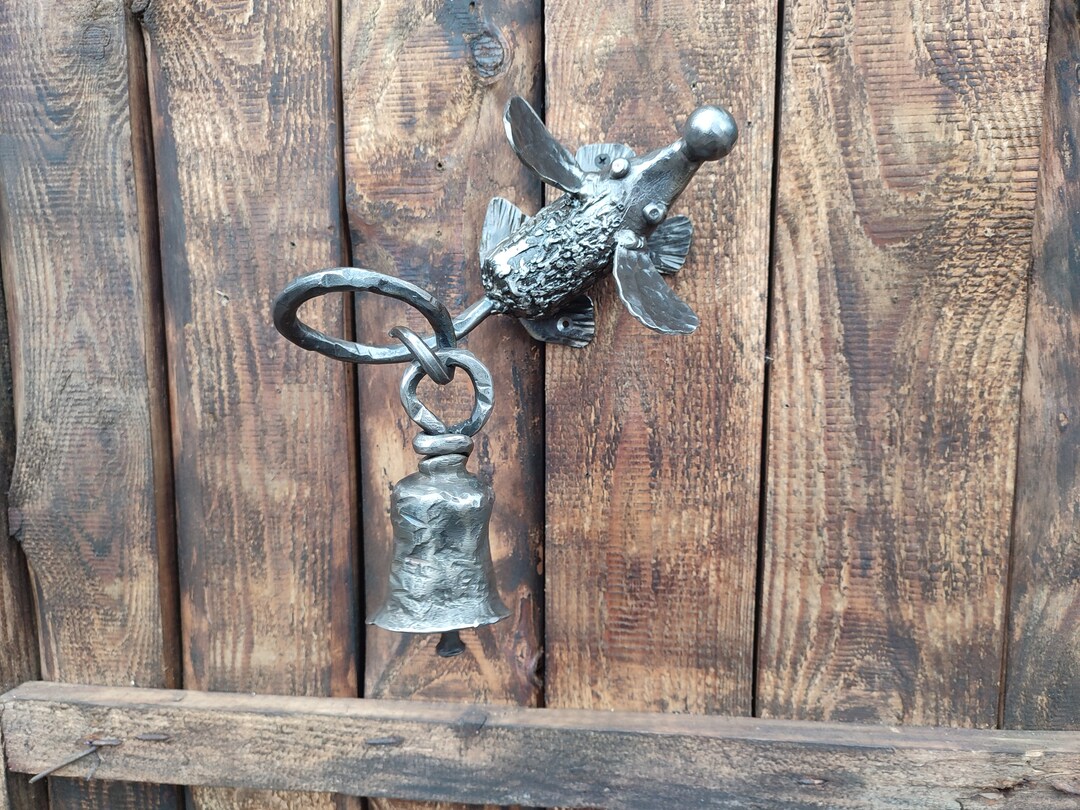 Iron Mouse. Mouse Bell Holder. Wall Decor. Steel Mouse. A Gift for Her ...