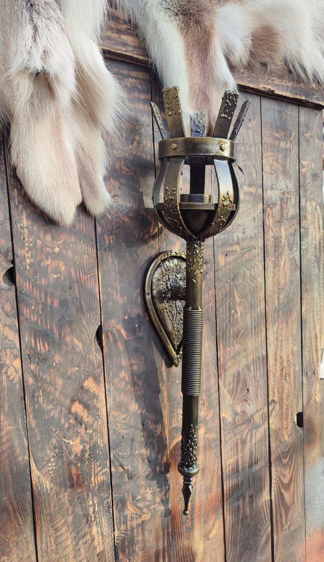 Medieval Style .handmade .decorative Art. Blacksmithing.garden ...