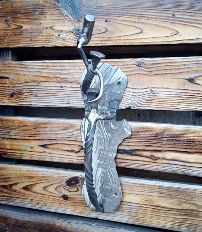 Doorknob, Knocker Doorknob, Hammer in the Knocker, Barn Doorknob ...