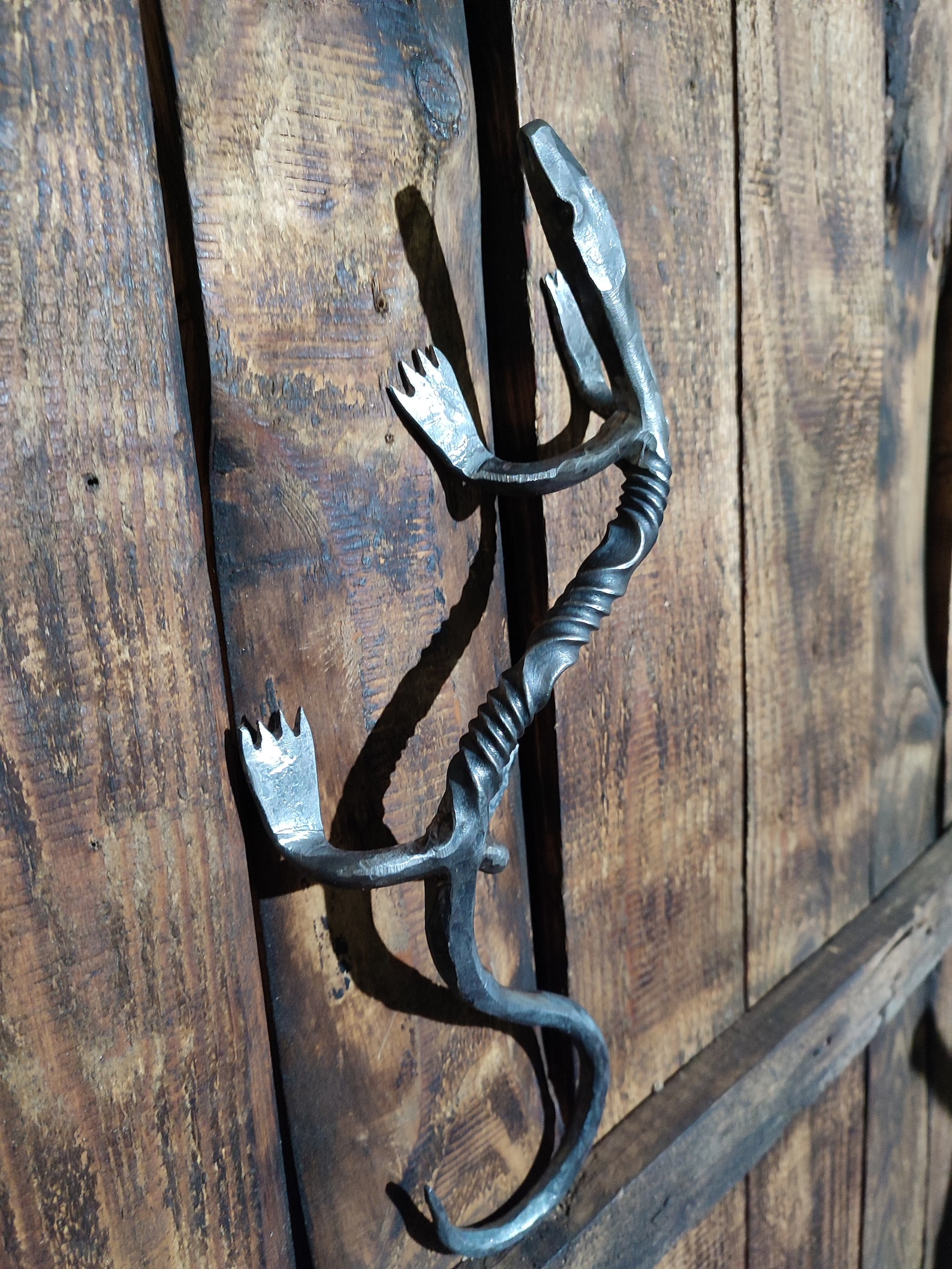 Door Knob. Iron Lizard. Lizard Sculpture. Forged Lizard. Table Decor ...