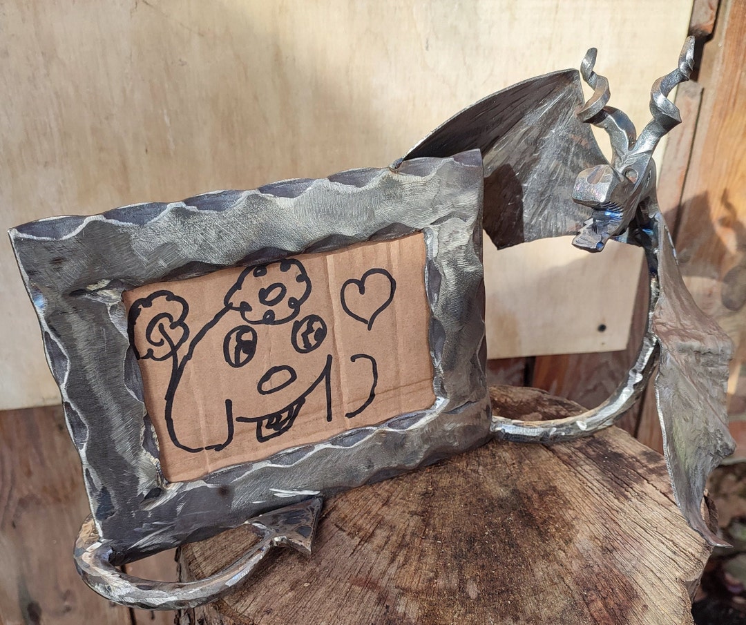 Photo Frame Dragon. Dragon Giving Photo. Anniversary Gift. Anniversary ...