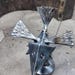 Handmade Wrought Iron Crow Sculpture: Gothic Metal Bird Decor - Etsy