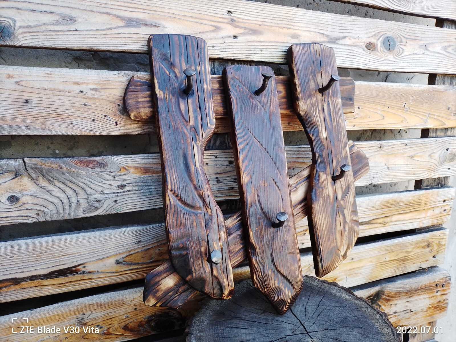 Tree Hook, Bark Hanger. Tree Bark, Forged Hook, Towel Hook, Wall Key ...