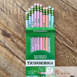 Personalized Pencils, Pastel Pencils, Pastel, Original, Yellow and ...