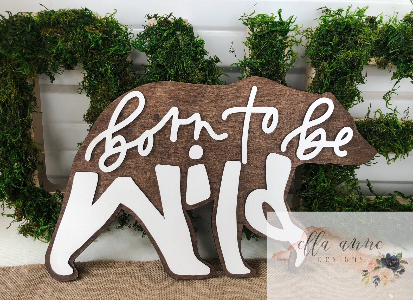 Born to Be Wild Sign Nursery Sign Wild One Birthday Decor - Etsy