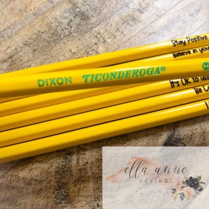 Personalized Pencils, Pastel Pencils, Pastel, Original, Yellow and ...