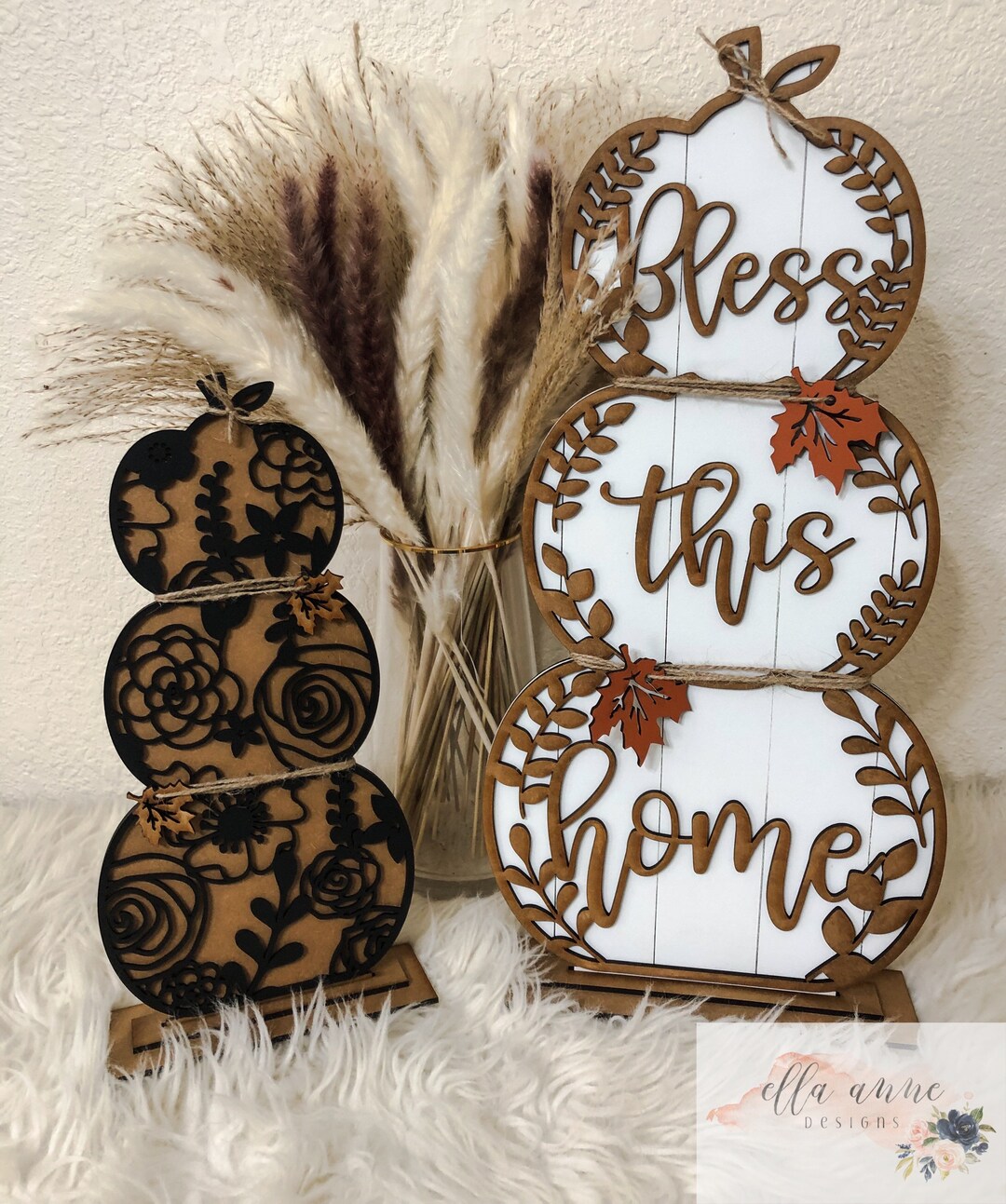 Decorative Stacking Pumpkins, Fall, Pumpkin, Fall Pumpkins, Flowers ...