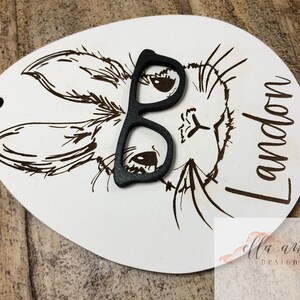 Bunny Name Tags, Easter Bunny, Easter Plate Tags, Easter Basket Tags ...