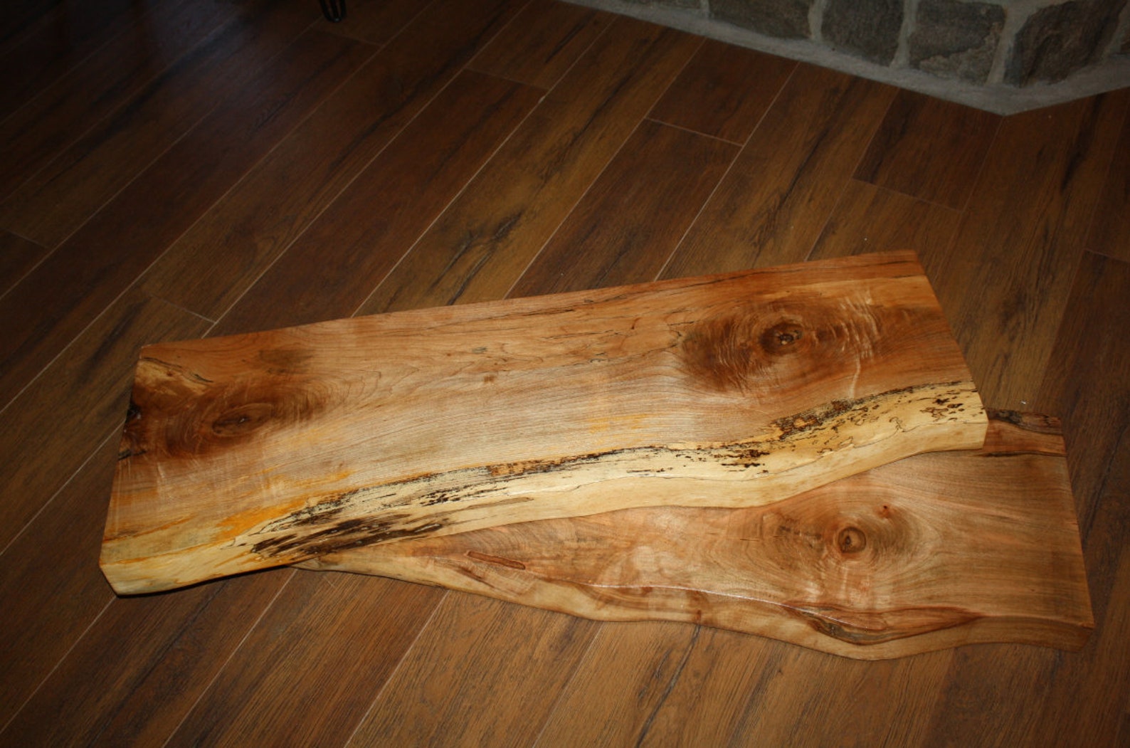 Live Edge Maple Shelves | Etsy