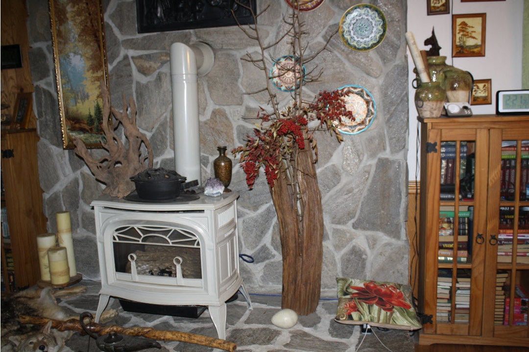 Large Driftwood Tree Trunk Sculpture, Reclaimed Driftwood,sculptural ...