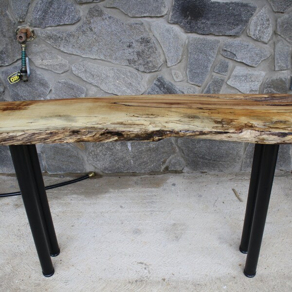 Live Edge Console - Etsy