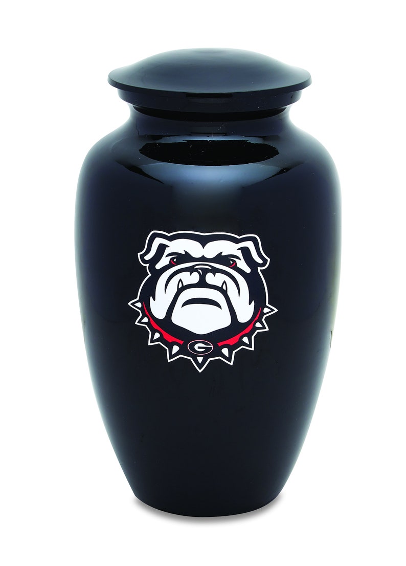 UGA Bulldog Adult Urn | Etsy