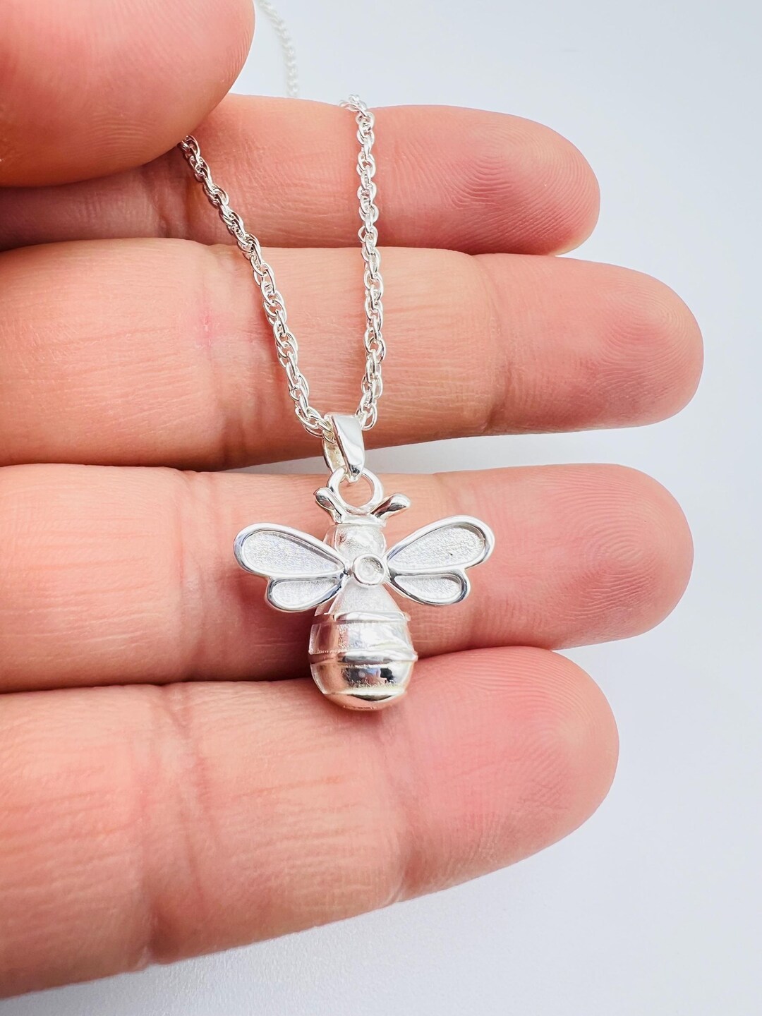 Cremation Pendant Bumble Bee Urn Necklace-memorial Jewelry-ashes ...