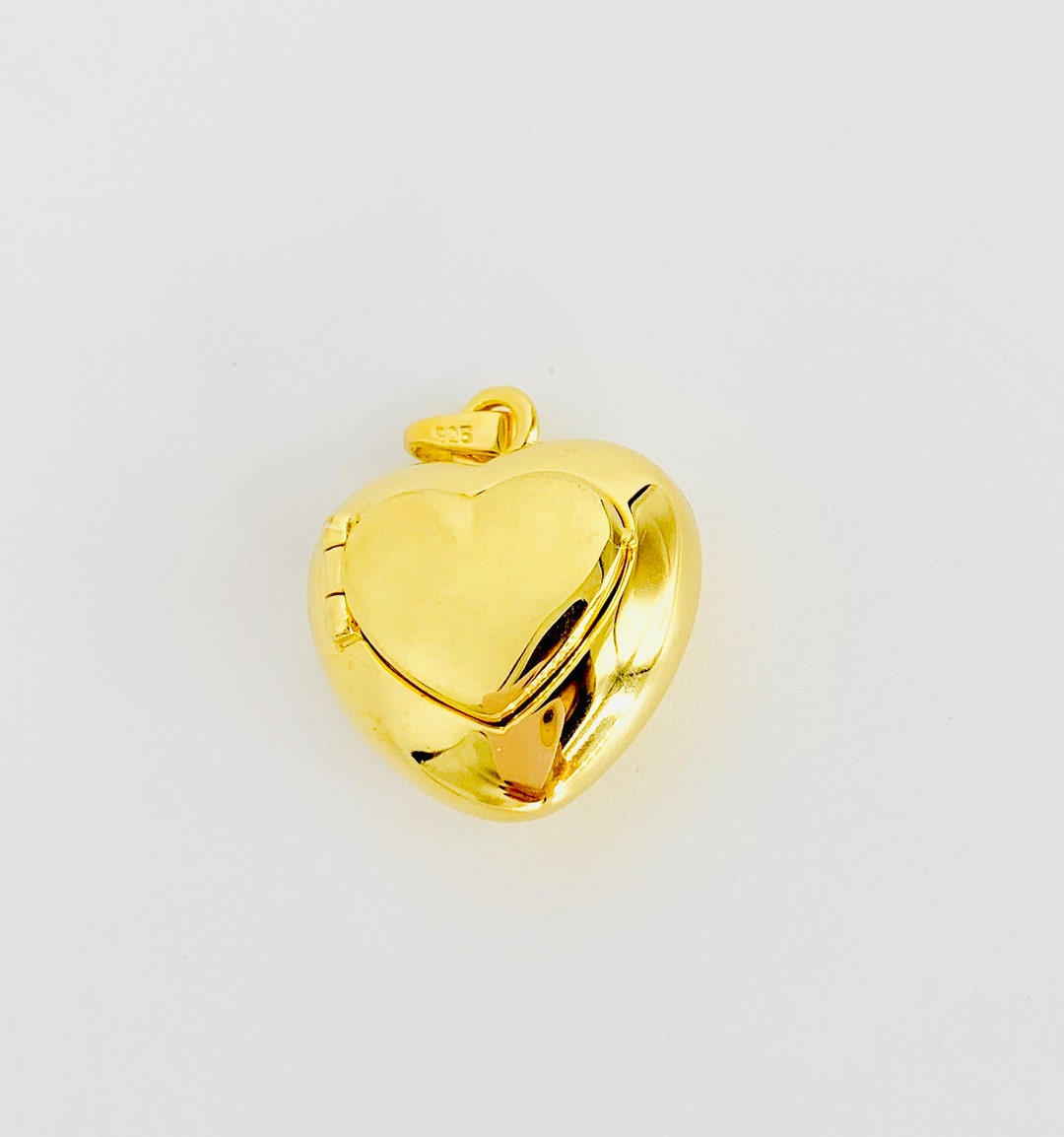 Cremation Urn Heart Locket Pendant Necklace Memorial Jewelry-ashes ...