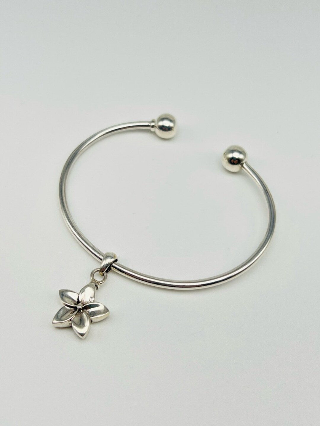 Cremation Flower Bracelet: Sterling Silver Memorial Ash Keepsake - Etsy