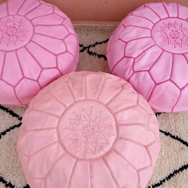 Pink Pouf - Etsy