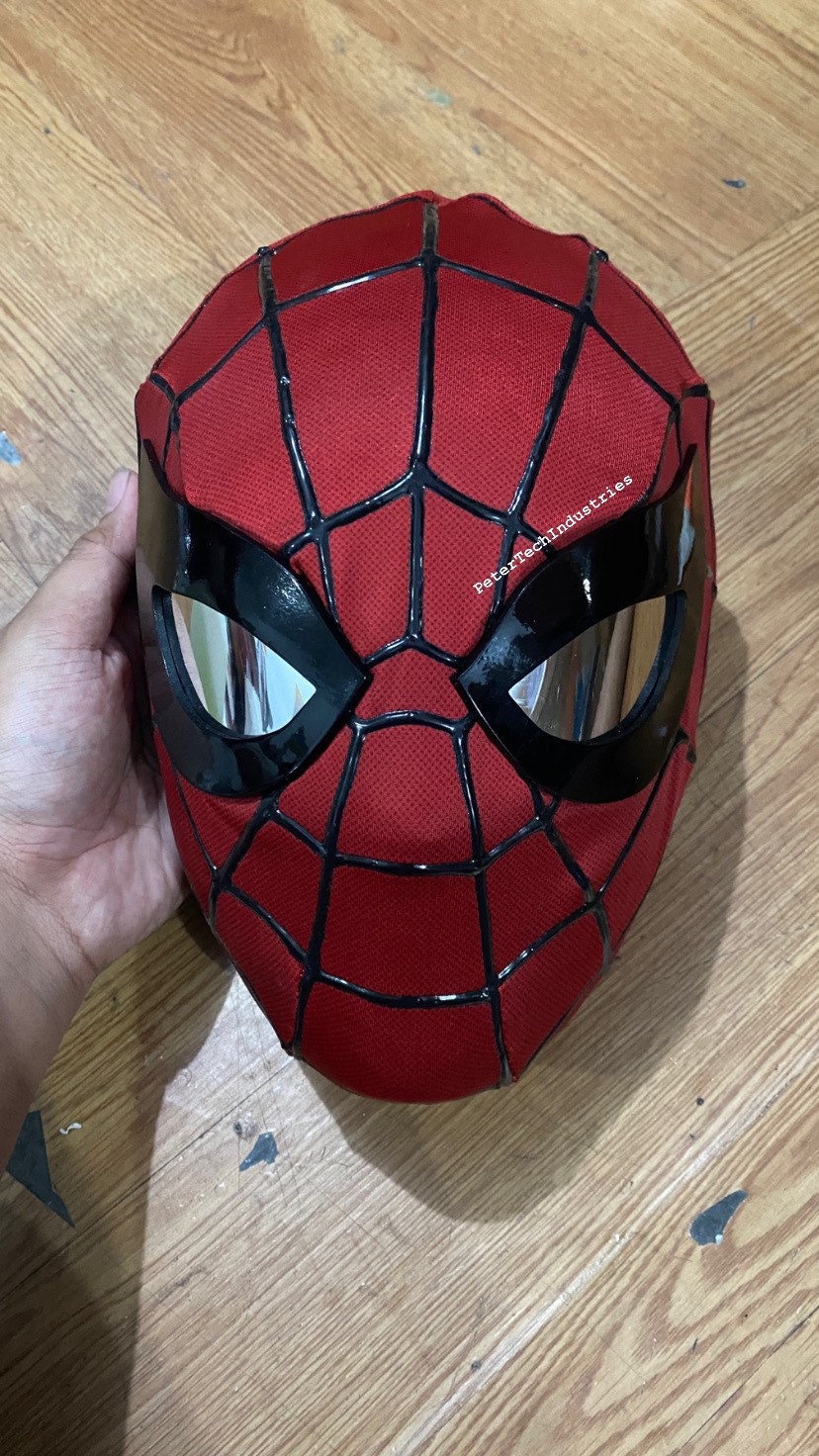 Alex Ross Spiderman Mask Faceshell Lenses Mask Full Kit With 3D Webs - Etsy