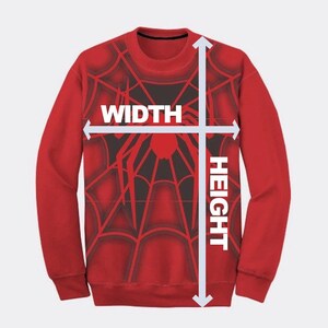 Human Spider Sweater Spiderman Sam Raimi 2002 - Etsy