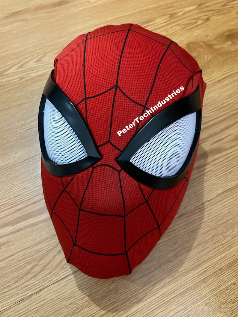NEW Spiderman PS4 Faceshell Lenses + Mask Spiderman Ps4 Insomniac Games ...