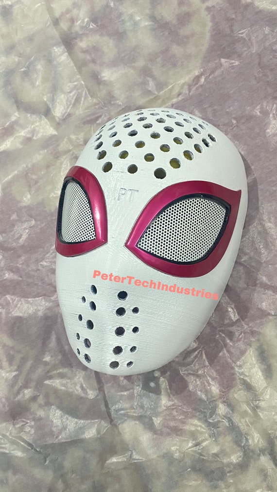 Spidergwen Faceshell Lenses Full Assemble Spiderman Into The | Etsy