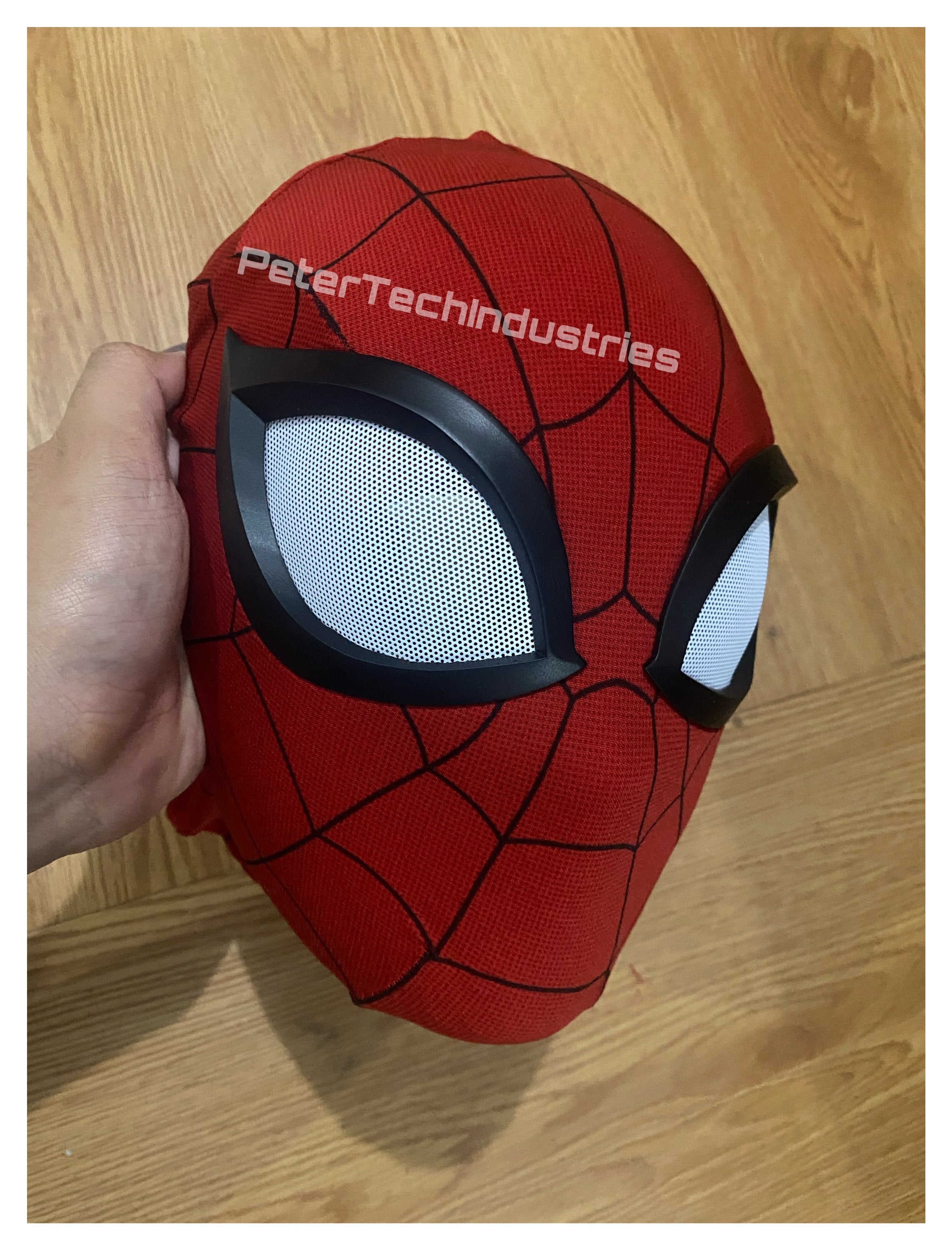 Spectacular Spiderman Faceshelllensesfabricmask - Etsy