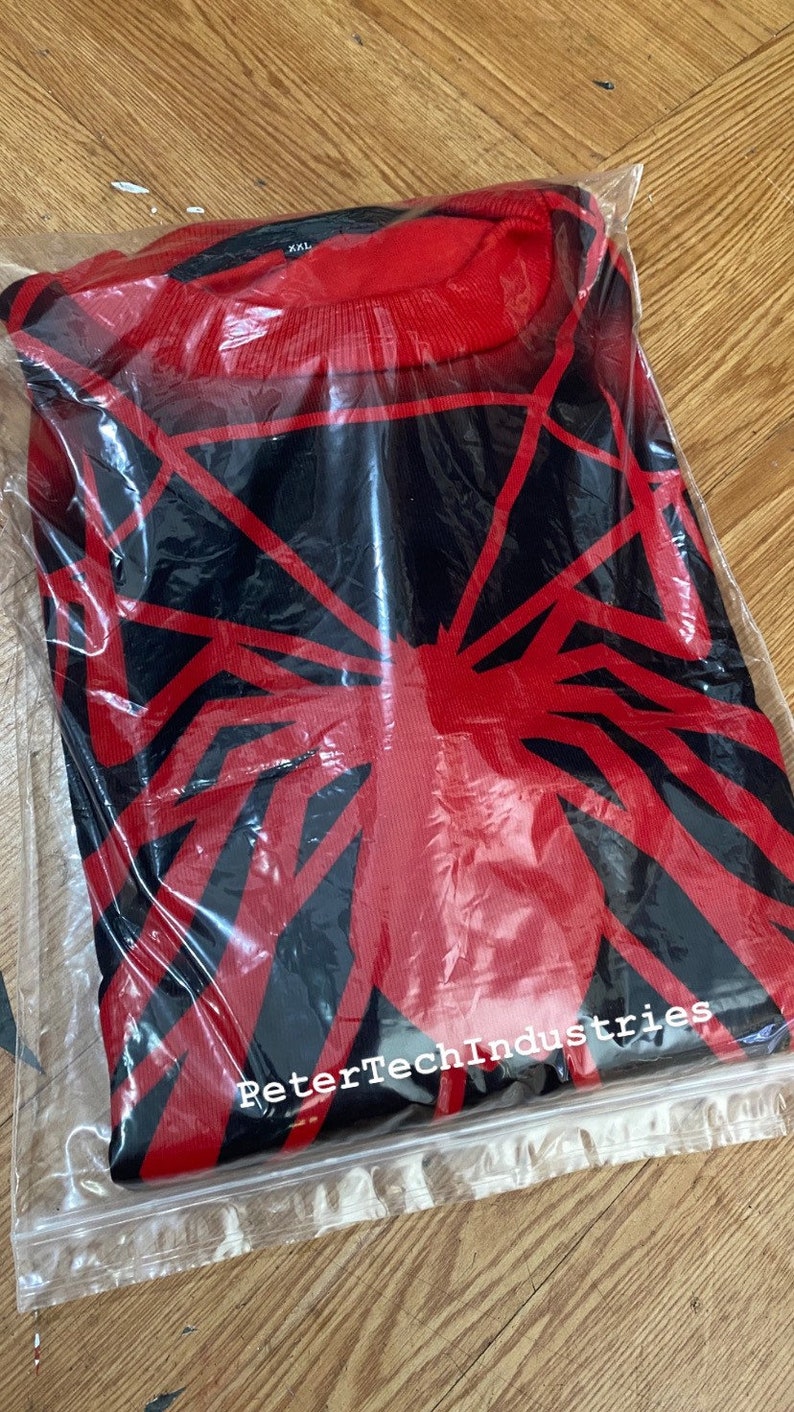 Human Spider Sweater Spiderman Sam Raimi 2002 - Etsy