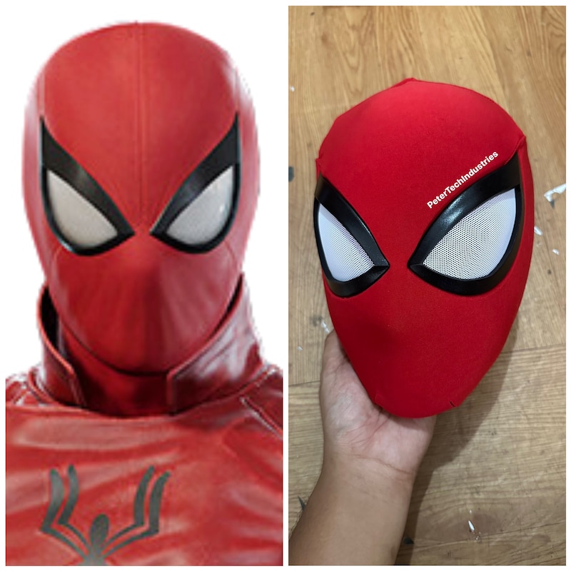Spider Man Full Face Mask - Etsy