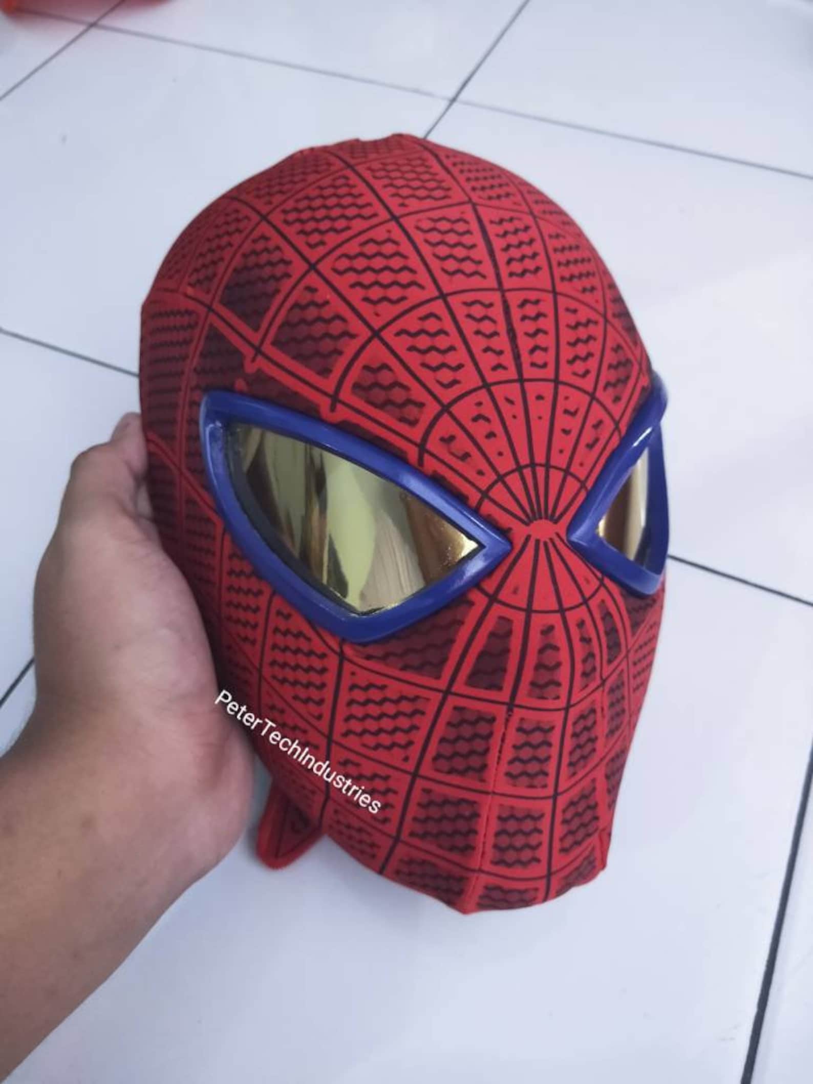 The Amazing Spider-man Faceshell Lenses + Mask Amazing Spiderman Mask ...