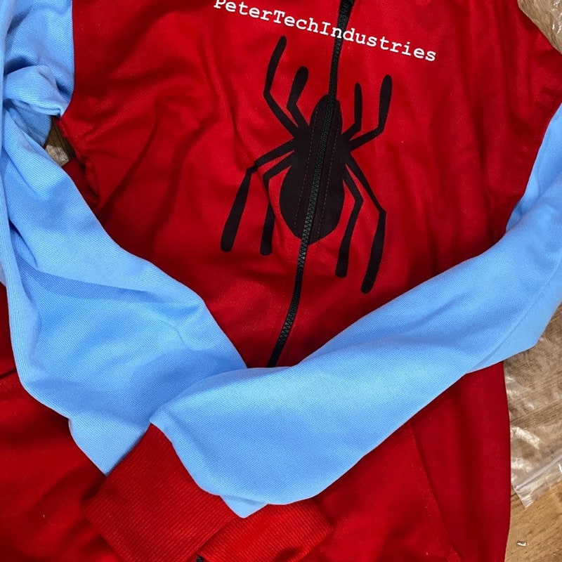 Spiderman Homemade Suit - Etsy UK