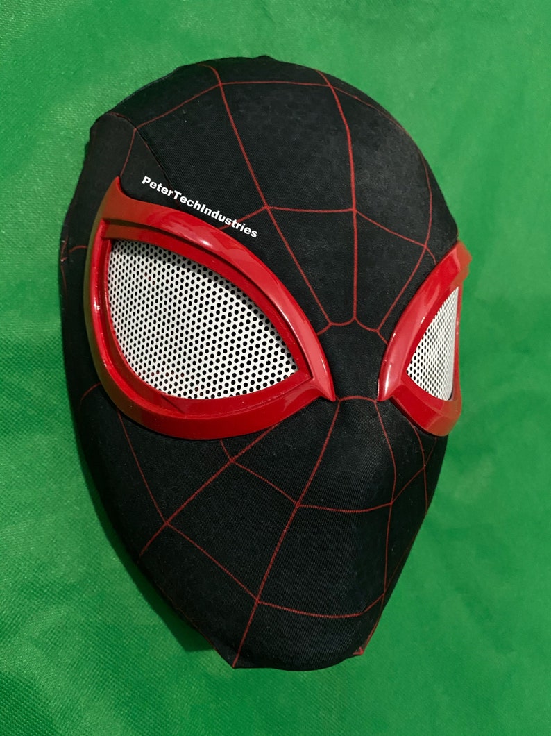 Mask Miles Morales PS5 NEW Faceshell Lenses - Etsy