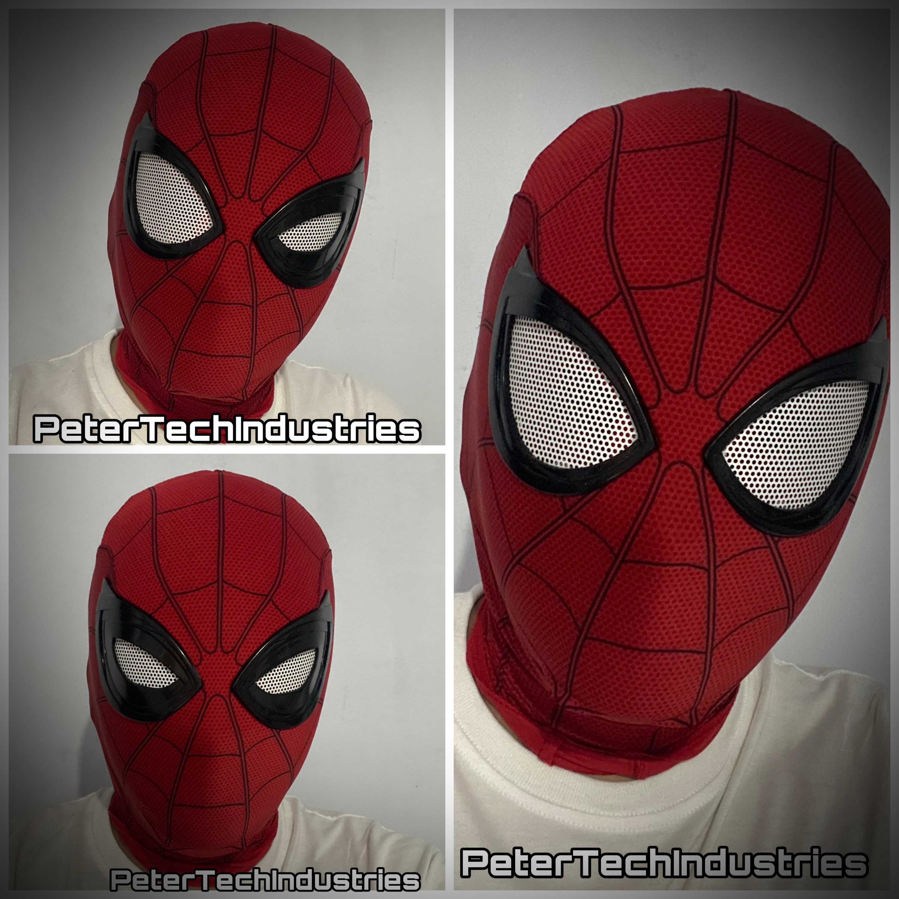 Spiderman Far From Home Faceshell Lenses Mask Full Assembled - Etsy UK