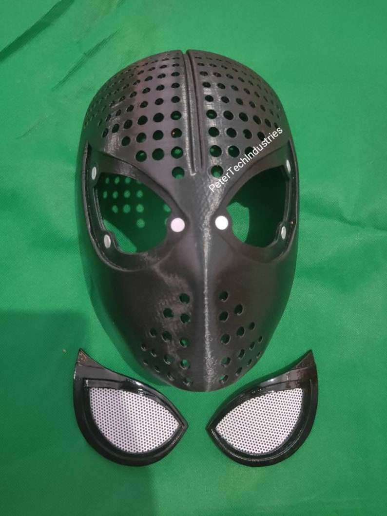 Spiderman Faceshell: Far From Home, Homecoming, 3mm Plastic Mask - Etsy