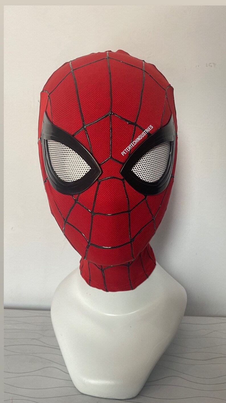 MCU Civil War Spiderman Mask Cosplay Mask - Etsy