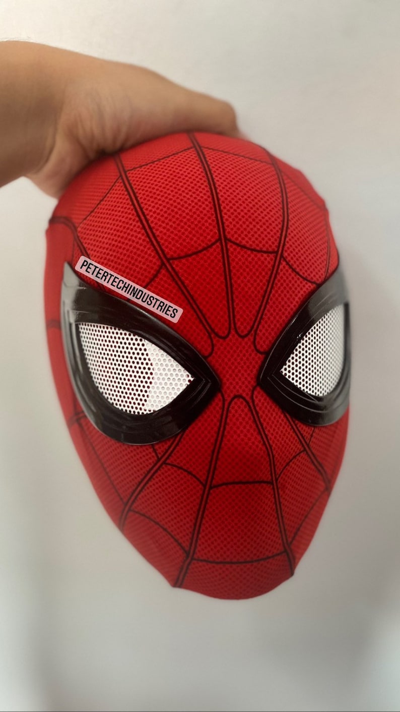 Mcu Spiderman Far From Home Mask Normal Lenses Style Faceshell Lenses ...