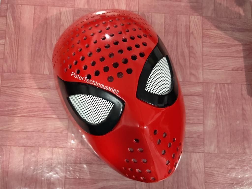 Spiderman Faceshell Far From Home Classic Marvel Spiderman - Etsy