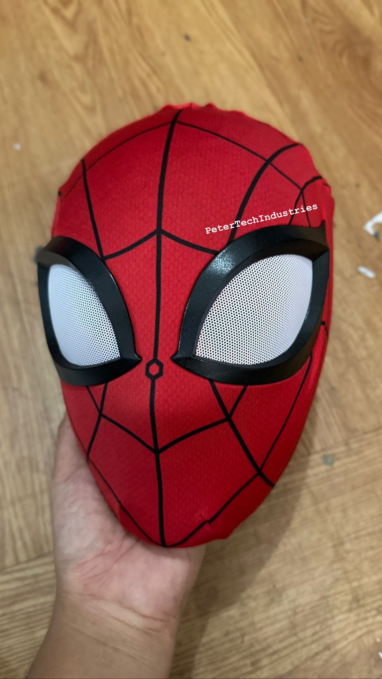 Cartoon Spectacular Spiderman New Mask Style Faceshell Lenses Fabric ...