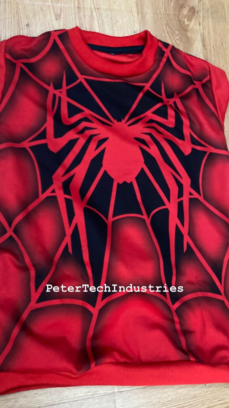 Human Spider Sweater Spiderman Sam Raimi 2002 - Etsy