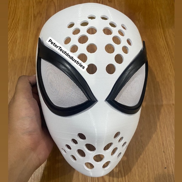 Spiderman Insomniac Mask - Etsy
