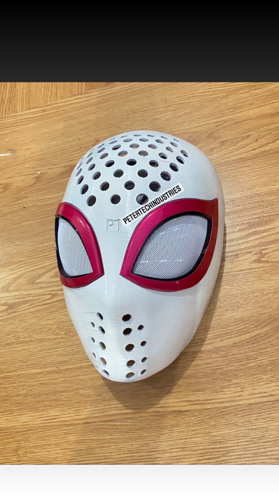 Spidergwen Faceshell Lenses Full Assemble Spiderman Into the ...