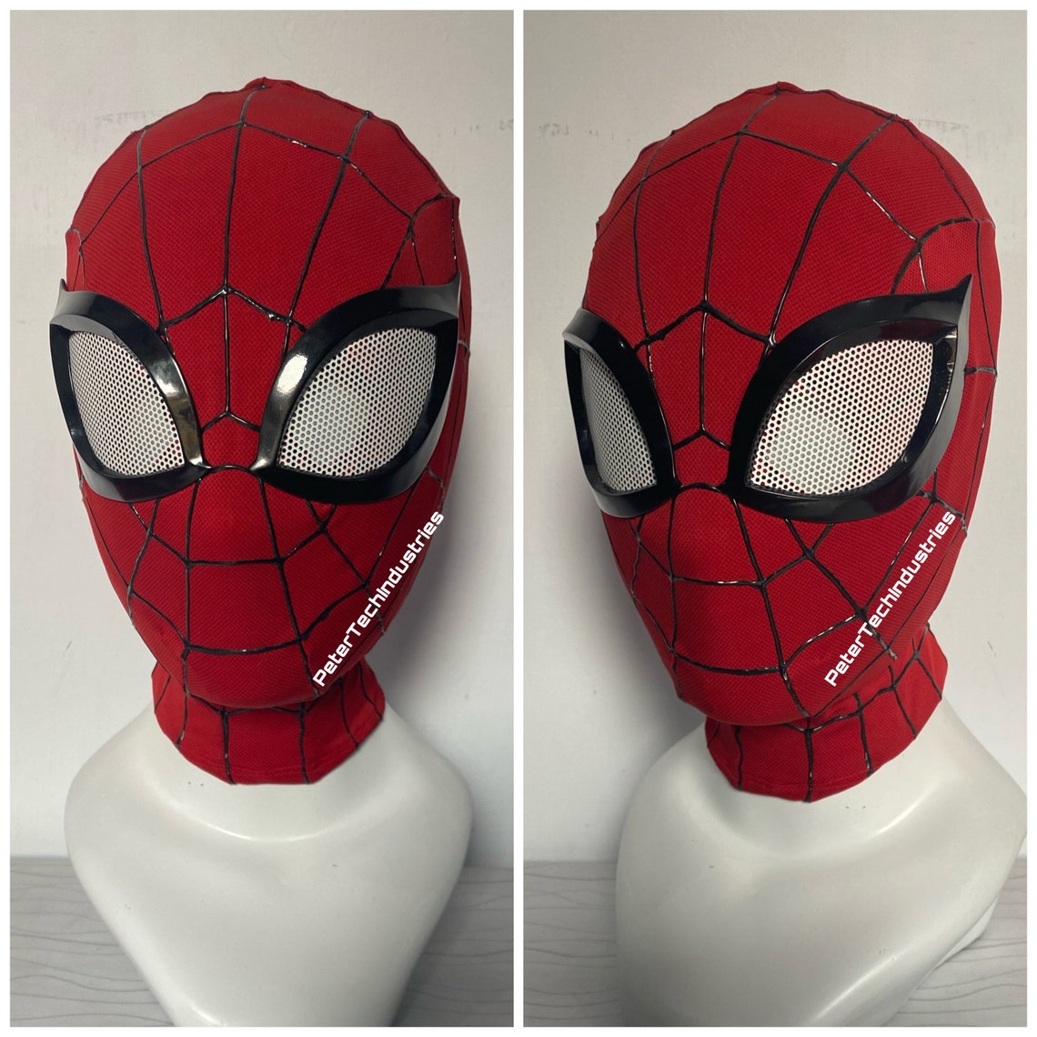 Spectacular Spiderman Mask Full Kit With 3D Webs Puffy - Etsy