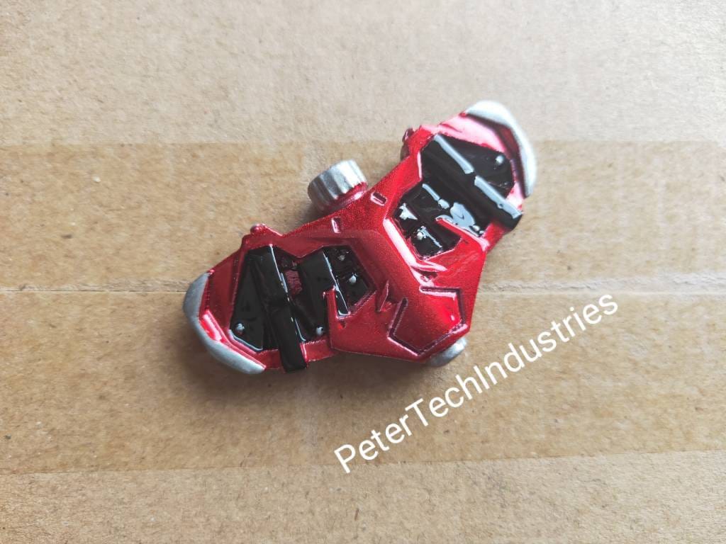 Webshooters Spiderman PS4 Game Insomniac Games Metallic Red Version 2X ...