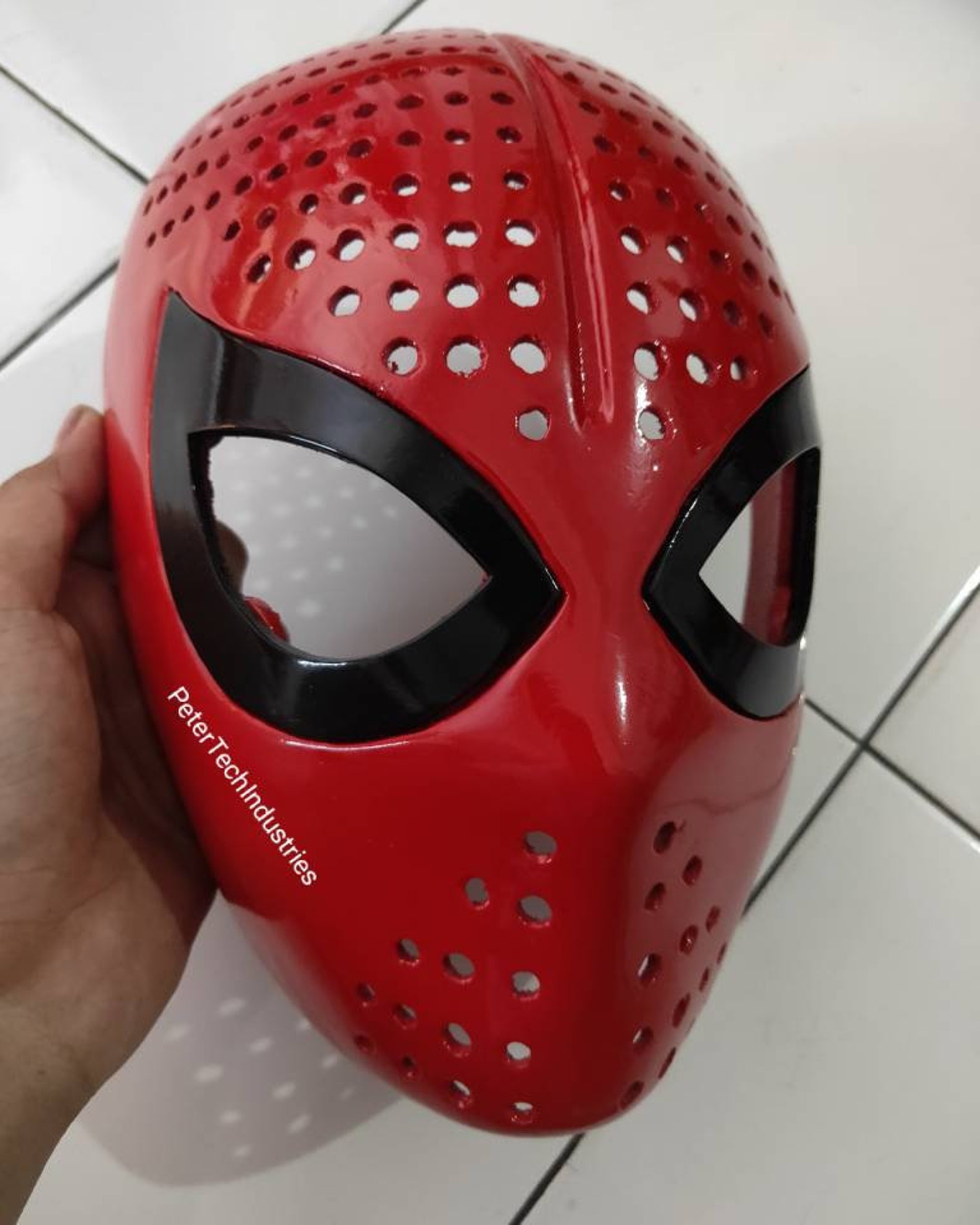 Spiderman Faceshell Far From Home Classic Marvel Spiderman Homecoming ...