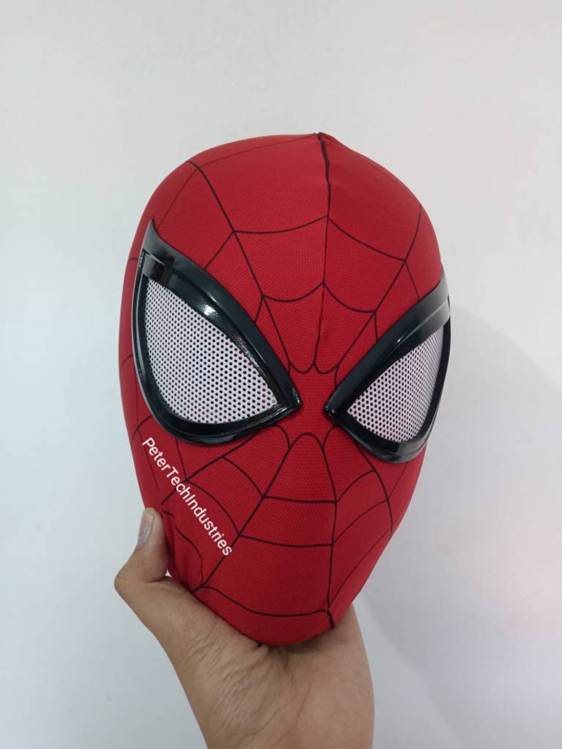 Spiderman PS4 Faceshell Lenses Mask Spiderman Ps4 Insomniac Etsy