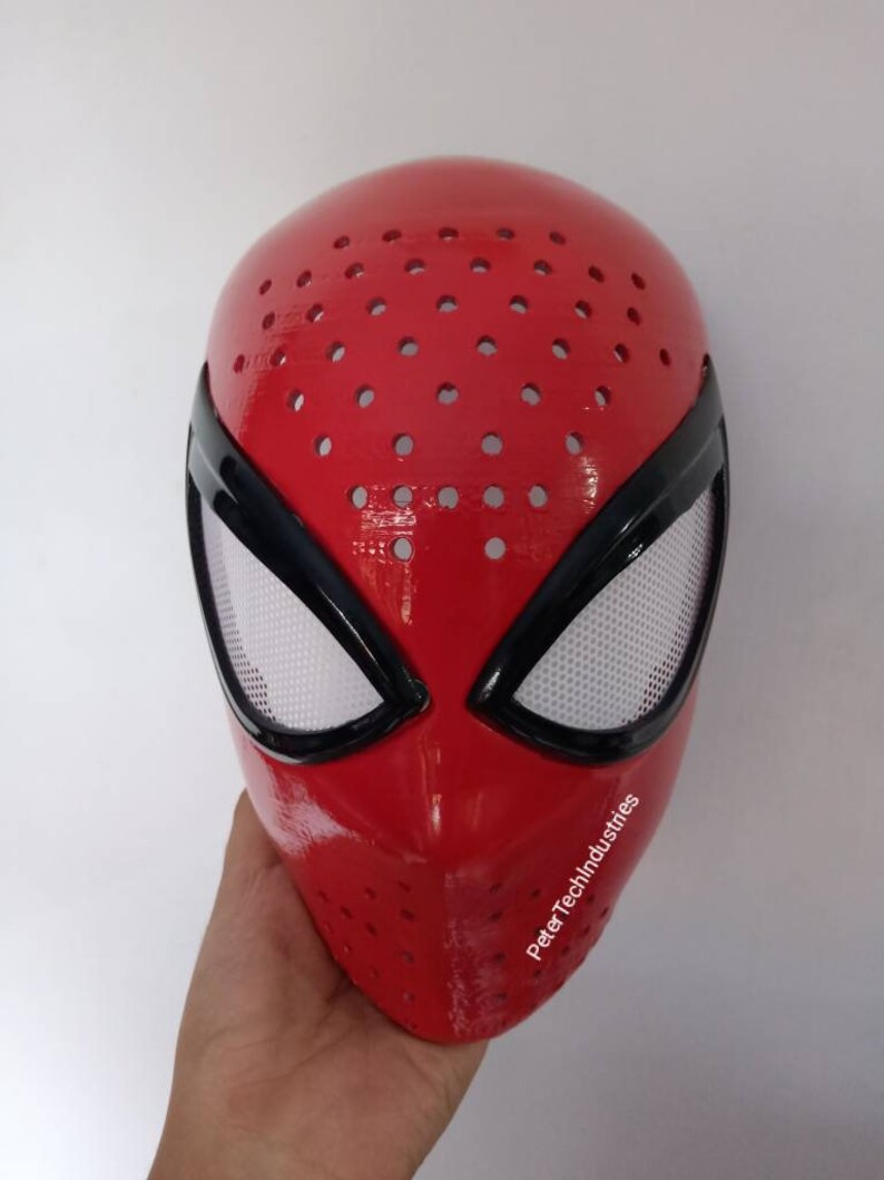 Spiderman Ps4 Faceshell Lenses Marvel Spiderman Insomniac | Etsy