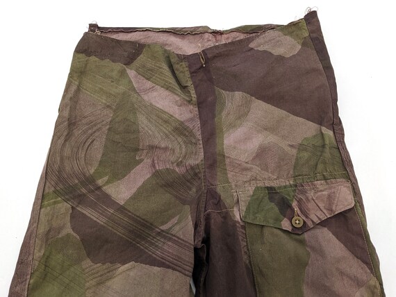 Vintage 40s WW2 British Army Camouflage Windproof Cargo Vintage 40s WW2 British Army Camouflage Windproof Cargo