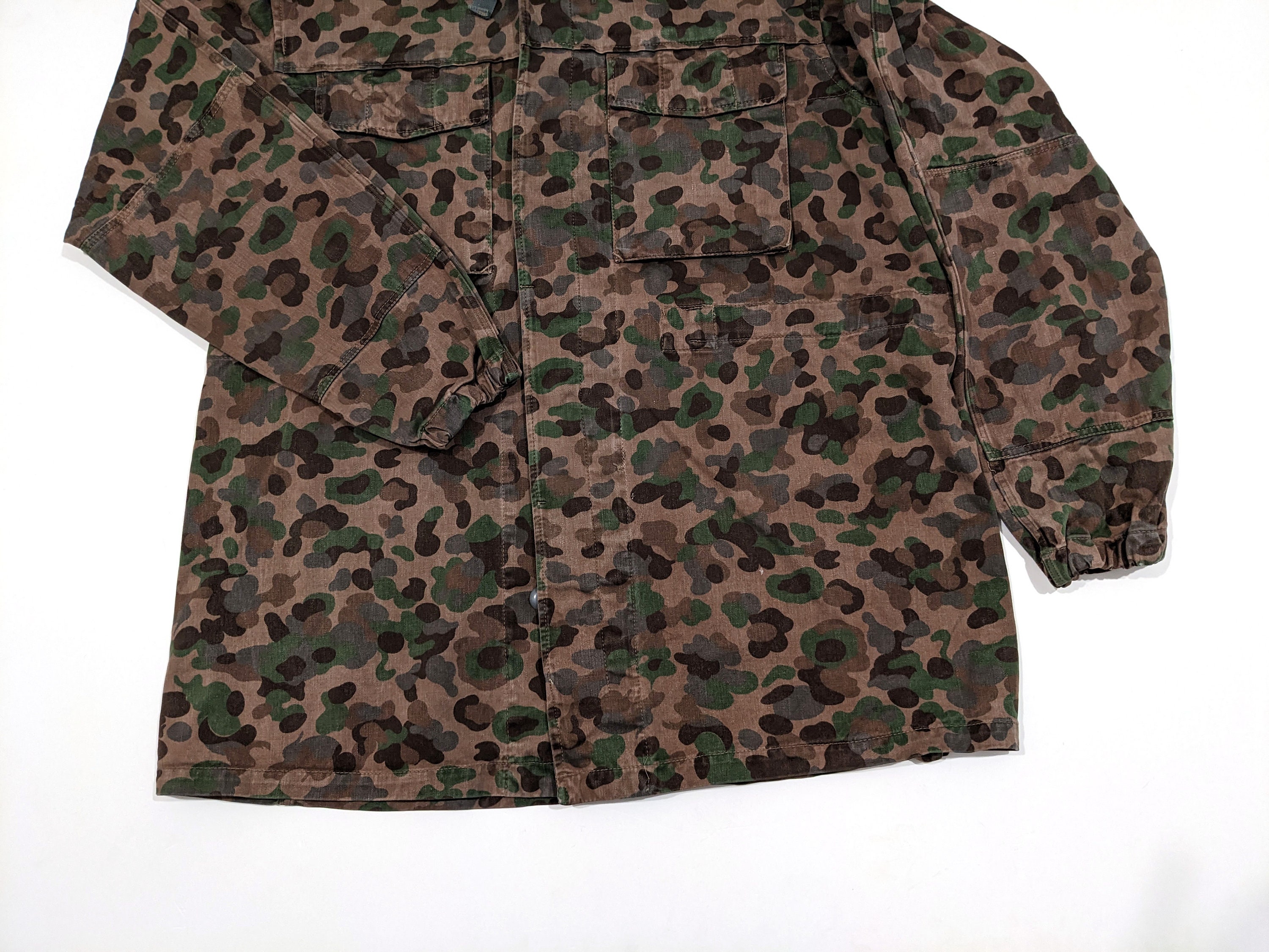 Vintage 70s Austrian Army Jacket Military Erbsenmuster Pea Dot - Etsy