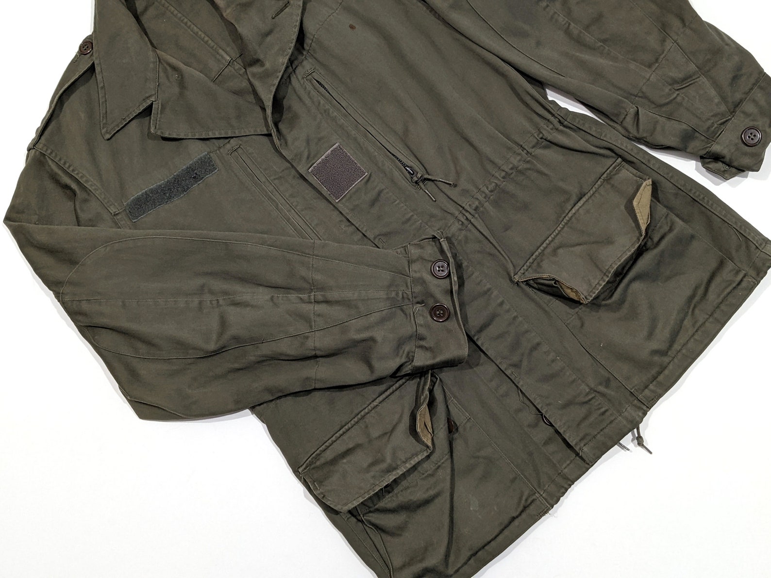 Vintage M 64 French Army F-1 F-2 Olive Jacket Scecan Paris 60's - Etsy