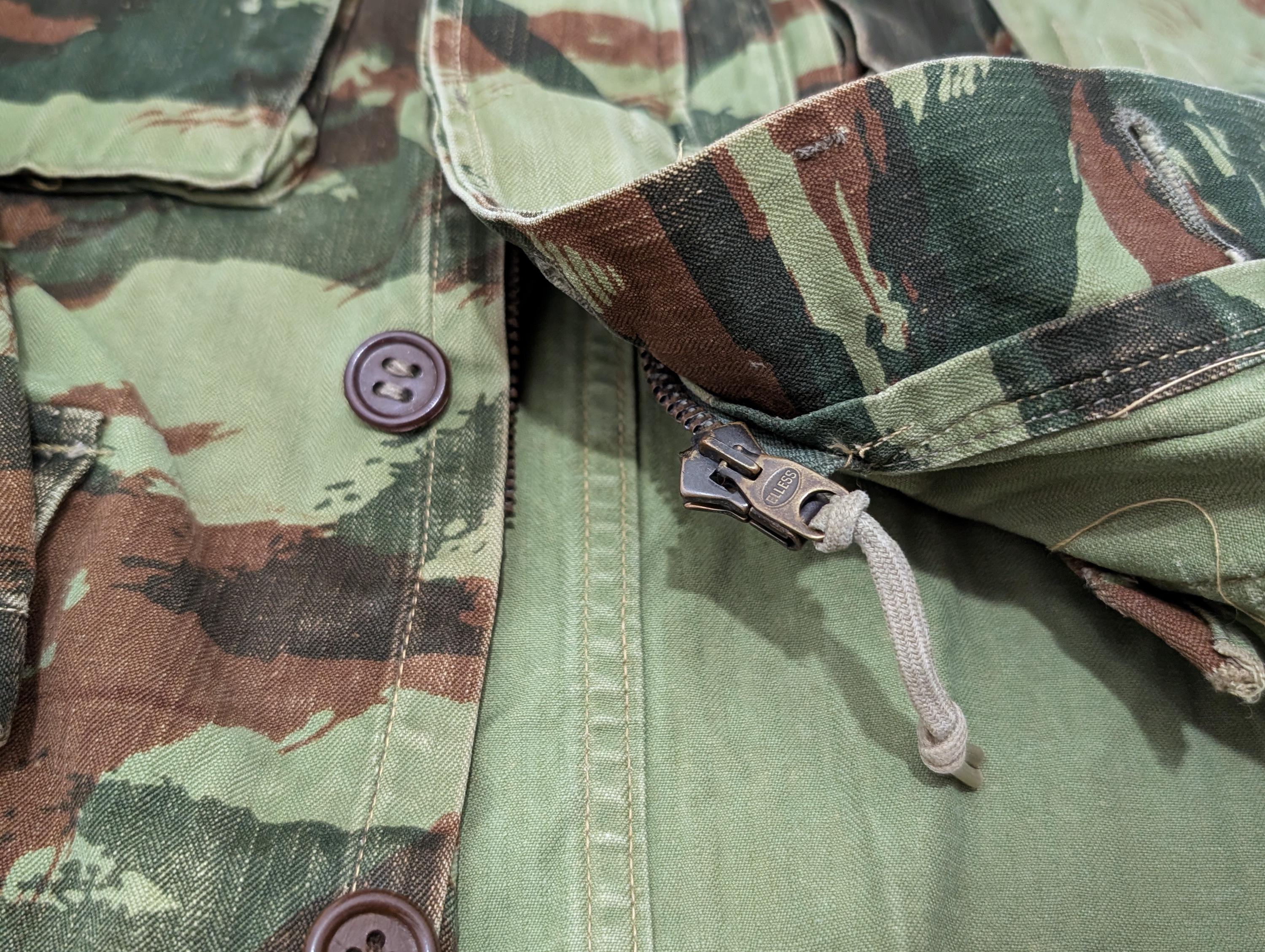 Vintage 60s French Army Paratroopers TAP 47/56 Lizard Camouflage ...